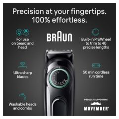 Braun All-in-One Style Kit Series 3 3470, 8-in-1 Trimmer for Men with ...