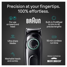 Braun All-in-One Style Kit Series 3 3470, 8-in-1 Trimmer for Men with ...