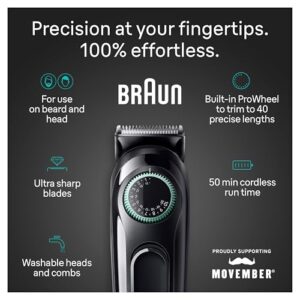 Braun All-in-One Style Kit Series 3 3470, 8-in-1 Trimmer for Men with ...